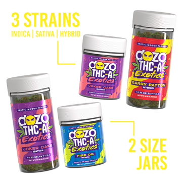 Dozo Fire OG THC-A Flower 10g Indica - Premium Indoor Bud – puredozo